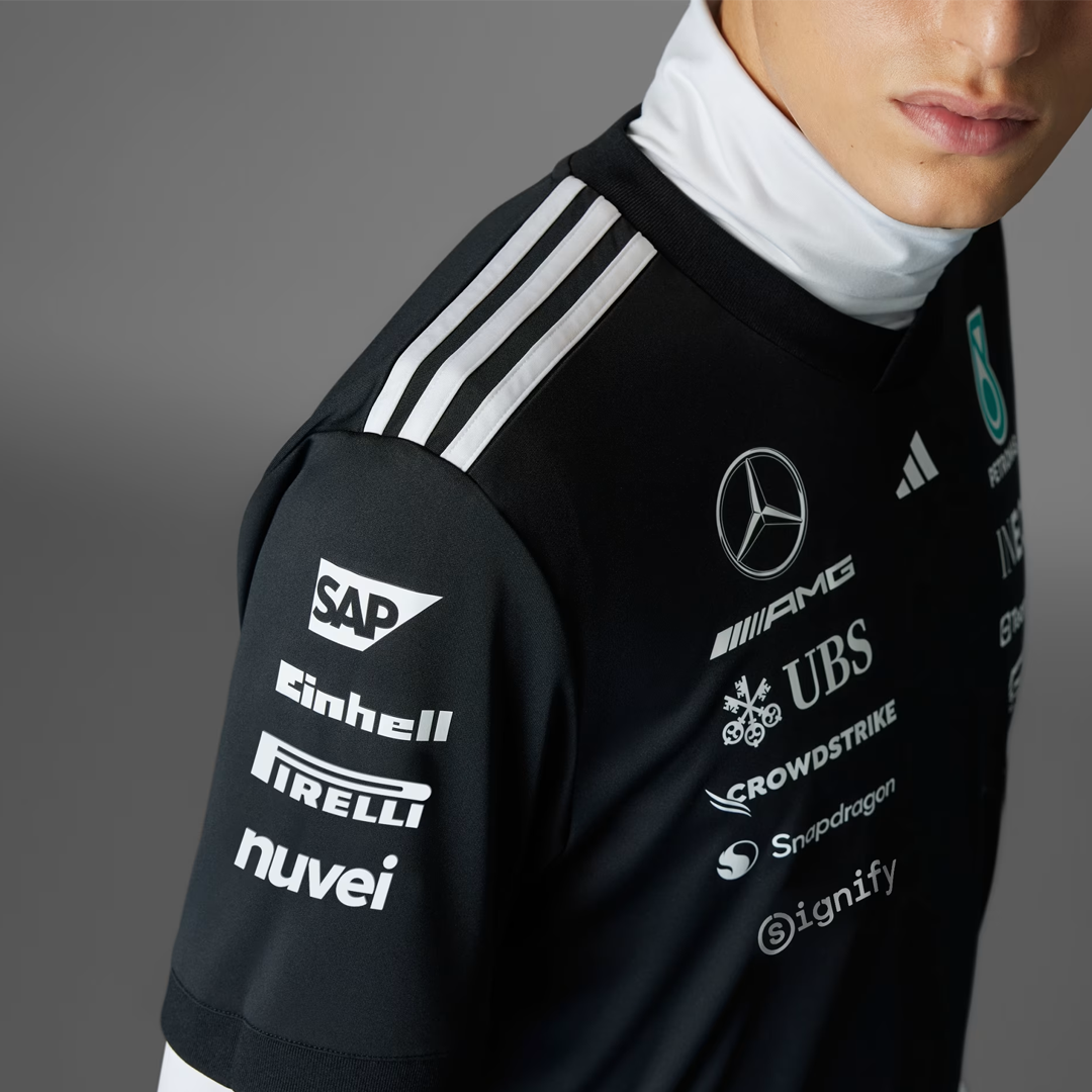 MERCEDES - AMG PETRONAS FORMULA ONE TEAM DRIVER TEE BLACK - JW5361