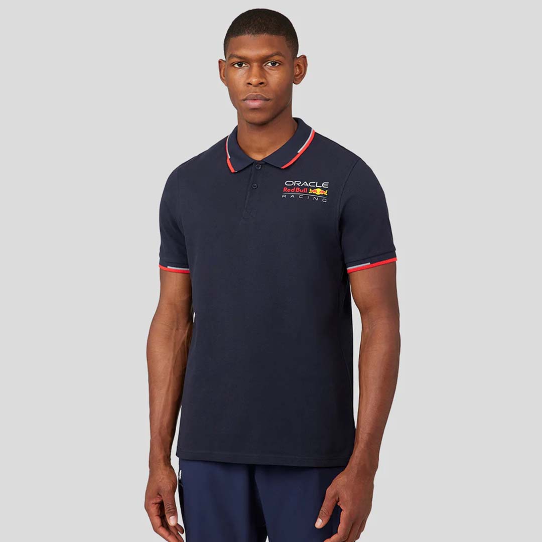 RED BULL RACING UNISEX CORE POLO FULL COLOUR LOGO - TU3303B