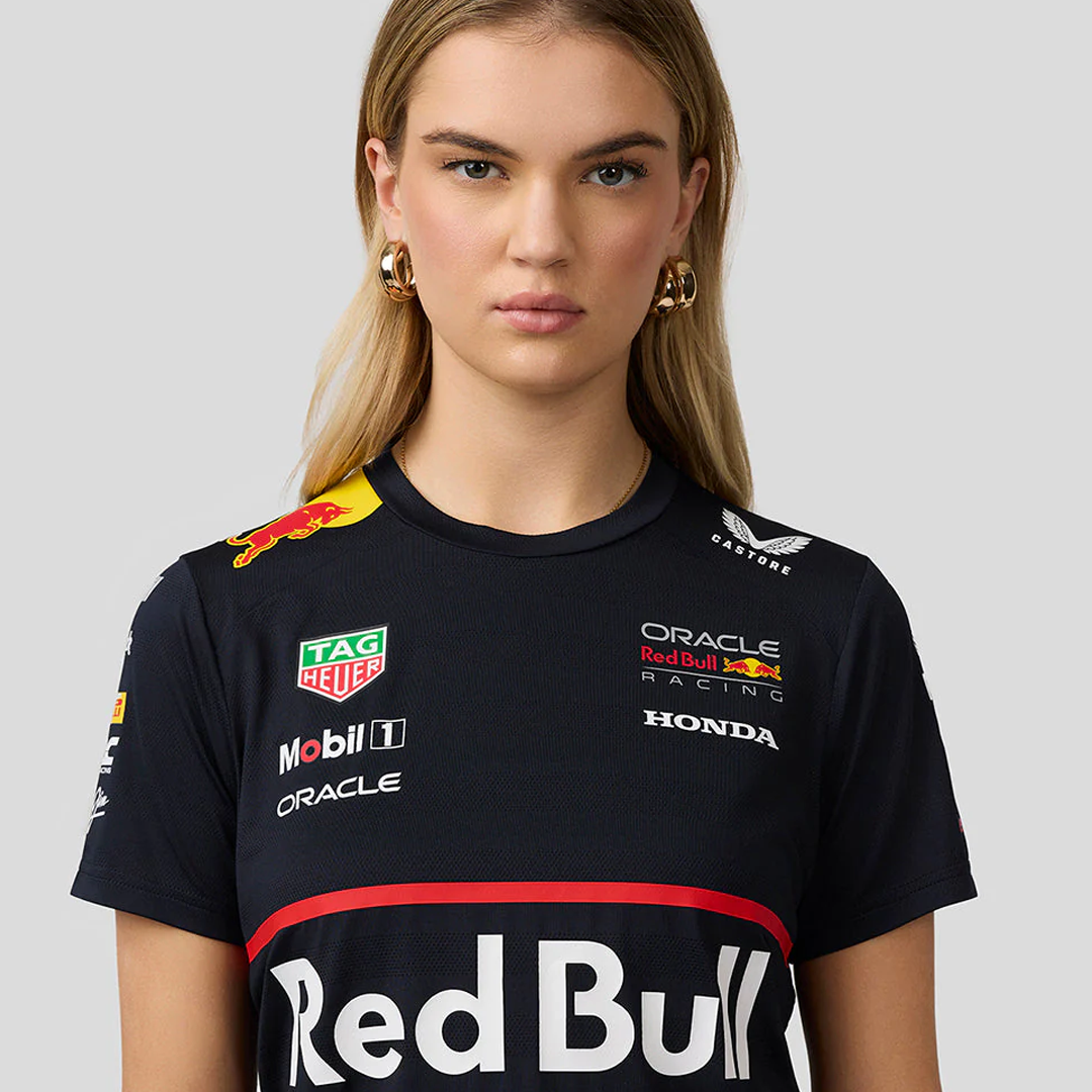 Red Bull Racing Womens Teamline Set Up T-Shirt - TF9866