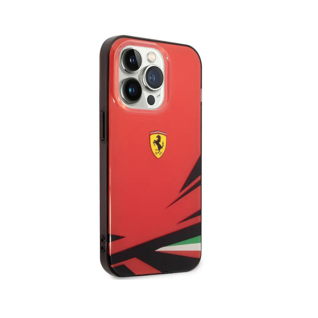 ferrari PC/TPU Case with Double Layer Print iPhone 14 Y 14 PRO - FEHCP